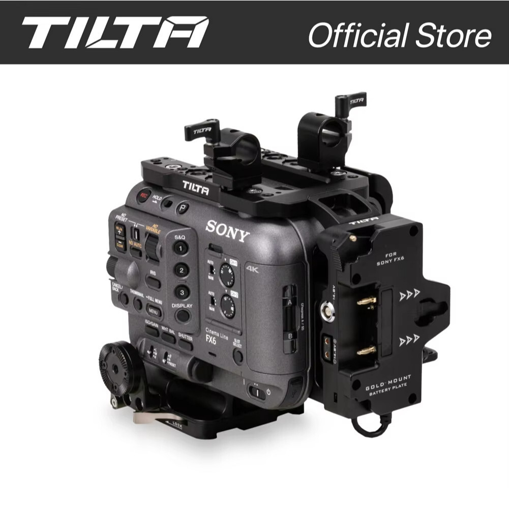 TILTA Advanced Kit Compatible with Sony FX6 Includes Camera Cage Quick ...