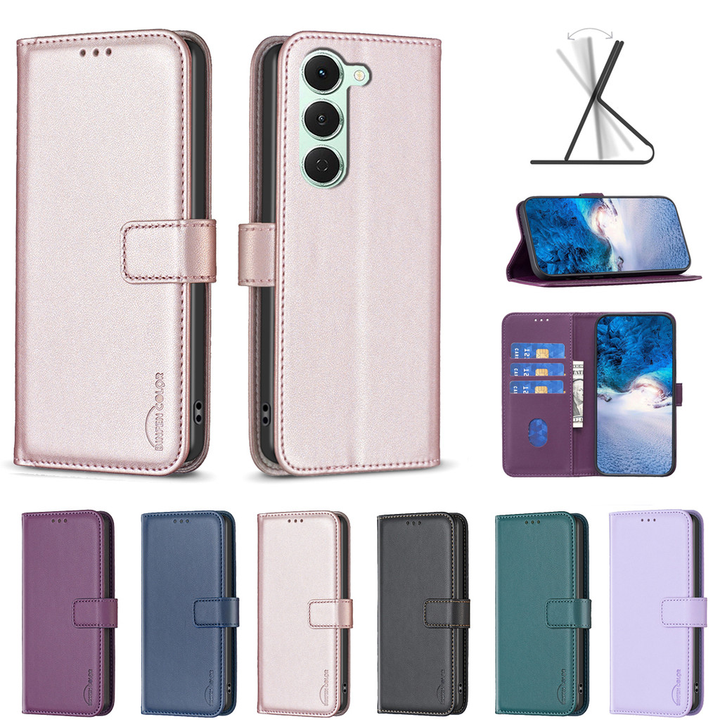 Casing For Tecno Spark 40 Pro+ 40C 30 Pro 30C Leather Wallet Flip Case ...