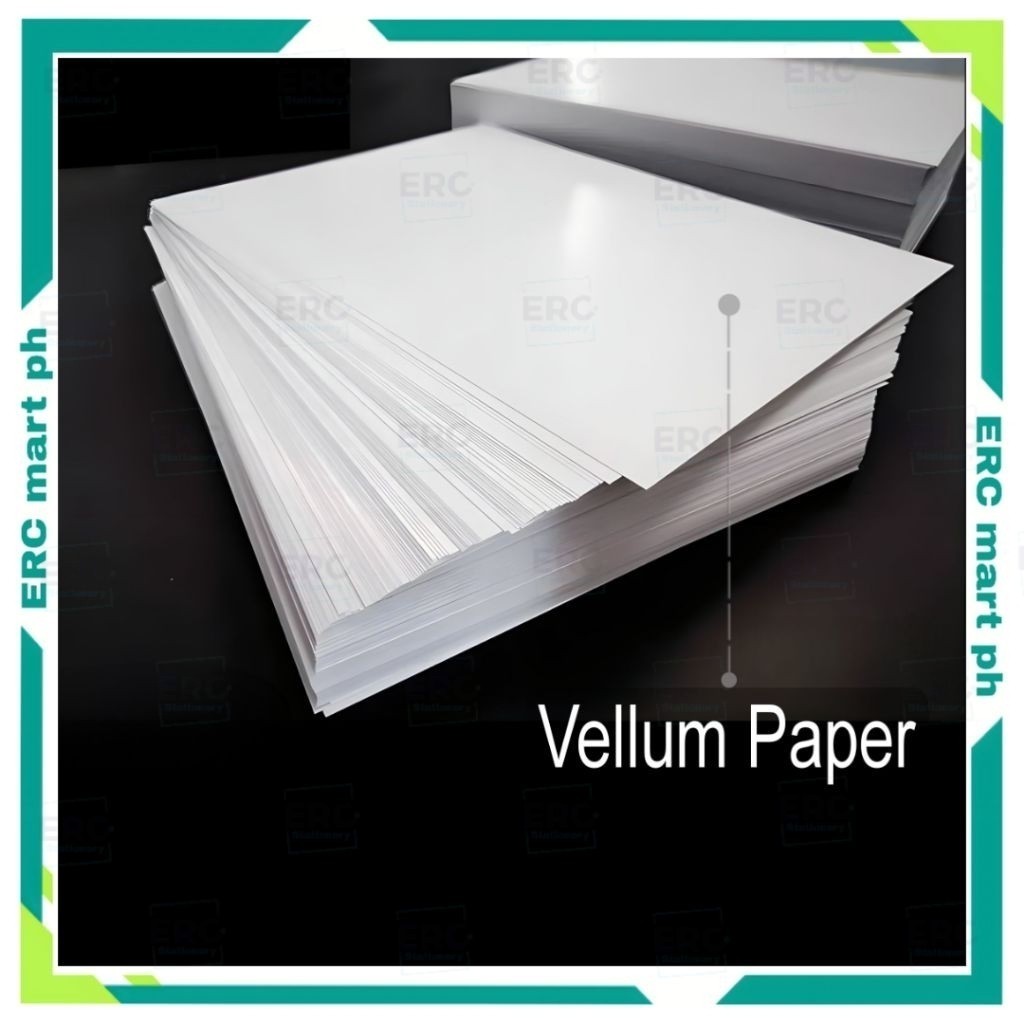 ERC VELLUM PAPER Short A4 Long - Multi-purpose White Board 180 / 230 ...