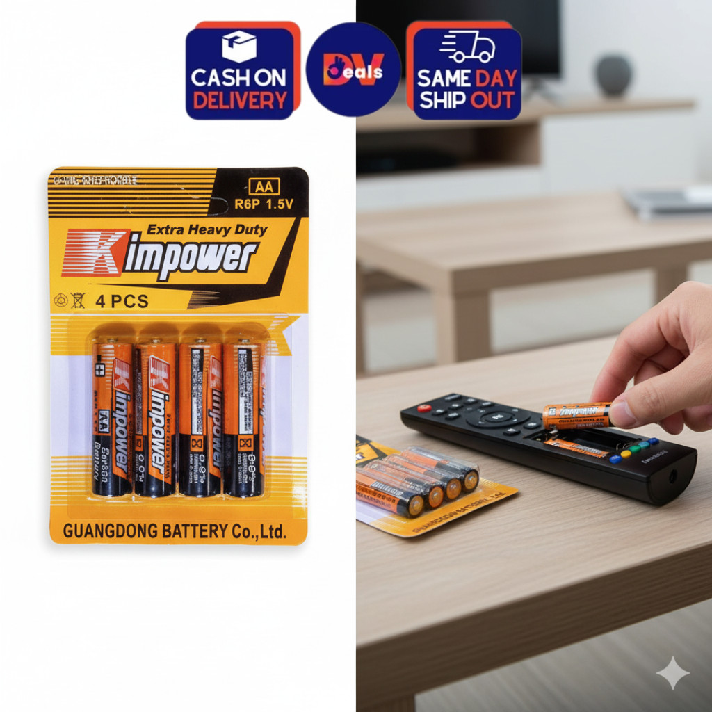 DVDEALS Battery - 4pcs Double A Triple A Battery AA, 2A, AAA, 3A ...