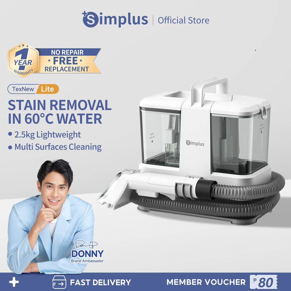 Simplus Portable Spot Vacuum Cleaner Wet & Dry Use Multi Surface ...