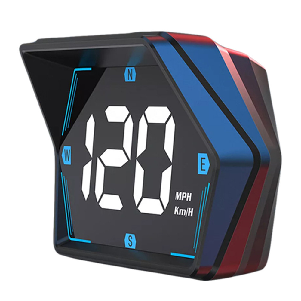 Car Digital GPS Speedometer HD LED Display Digital GPS HUD Compass GPS ...