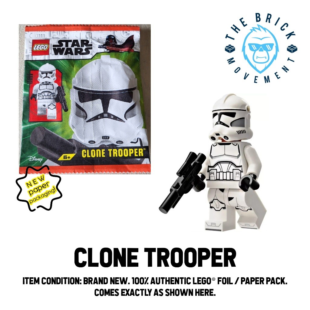 SW Clone Trooper Foil / Paper Pack | Shopee Philippines