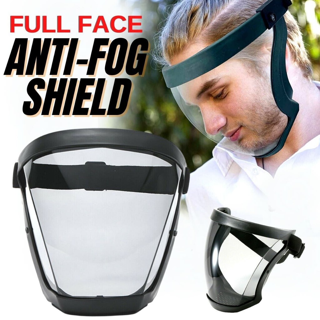 Full Face Shield Mask Transparent Acrylic Face Protection Welding ...