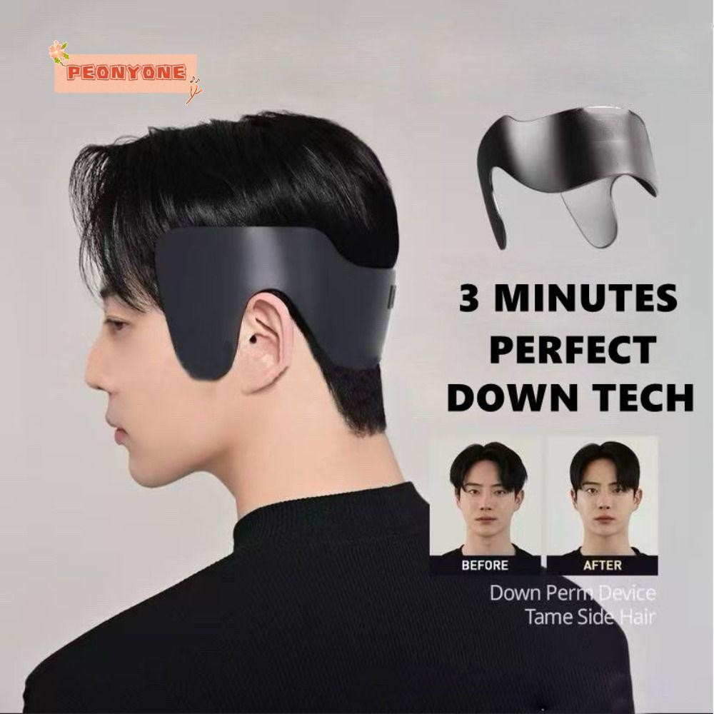 PEONYR Down Perm Device, Easy to Use Waterproof Sideburns Hair Clip ...