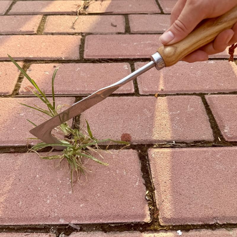 2025 Crack Weeder Tool Crevice Cleaning Tool 12" Stainless Steel Manual ...