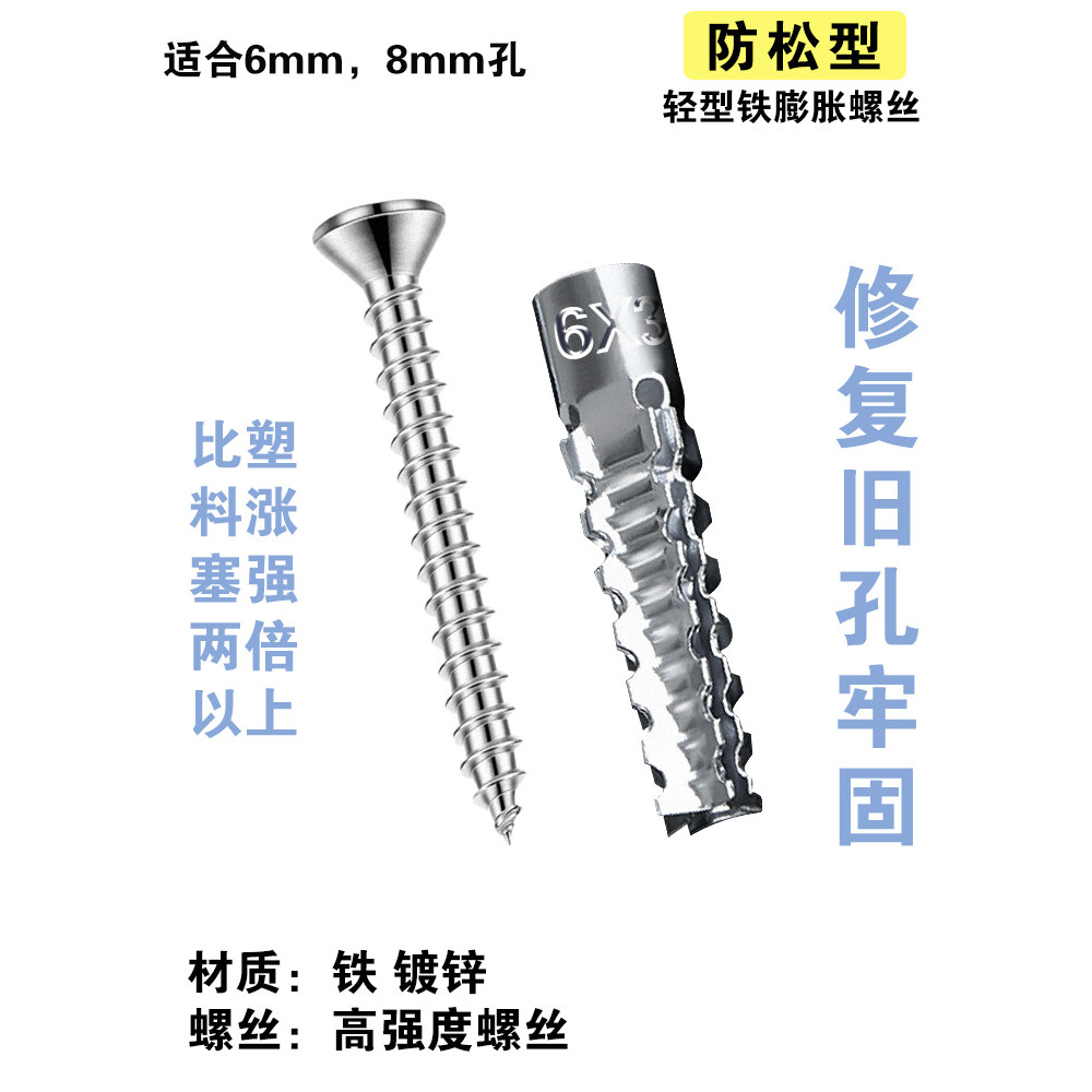 Iron Expansion Plug Expansion Screw New Type Iron Expansion Plug ...