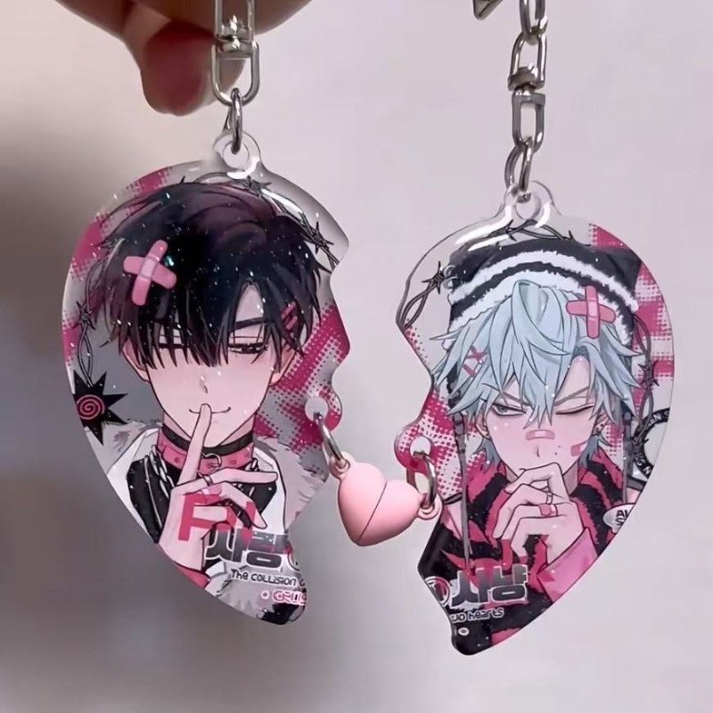 Ivantill Stage Idol Fan-Made Acrylic Keychain & Bag Charm – Heart ...
