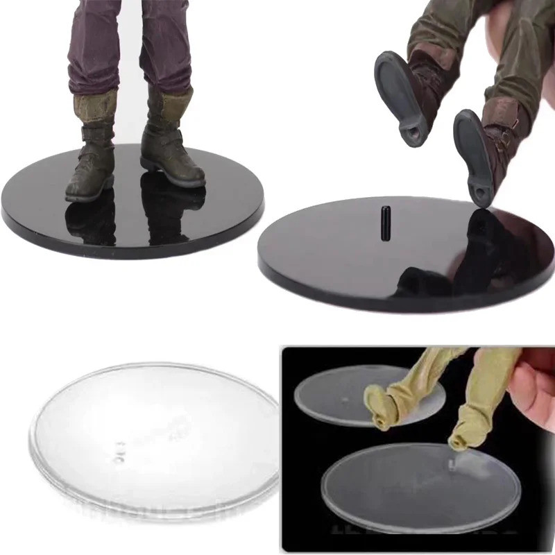 NECA Figure Display Figure Stand Base Display Stand Compatible Black ...