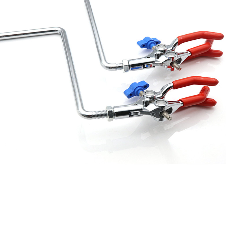 Laboratory Three-Claw Clamp L-Shaped with Extension Rod Water Matching ...