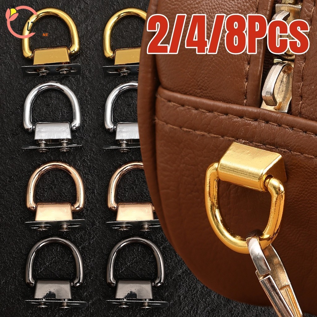 Durable DIY D-shaped Alloy Bag Ring Buckle - Creative Handbag Luggage ...