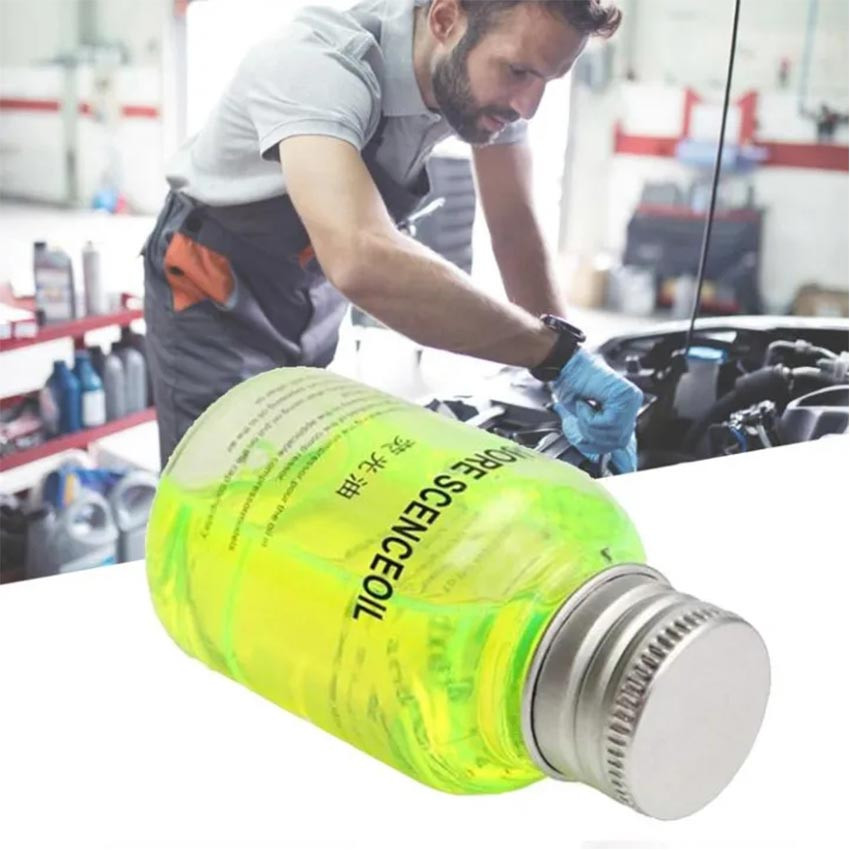 Fluorescent Oil Leak Detector Test UV Dye Agent Automotive Air ...