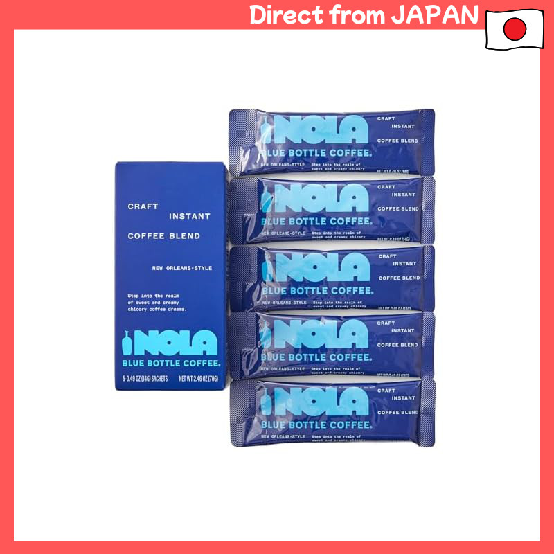 Blue Bottle Coffee Craft Instant Coffee Blend Nora Set of 5 | Shopee ...
