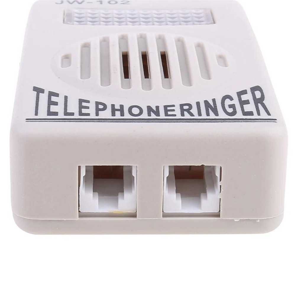 Loud Sound Telephone Ringer Amplifier with Strobe Light Flasher Volume ...
