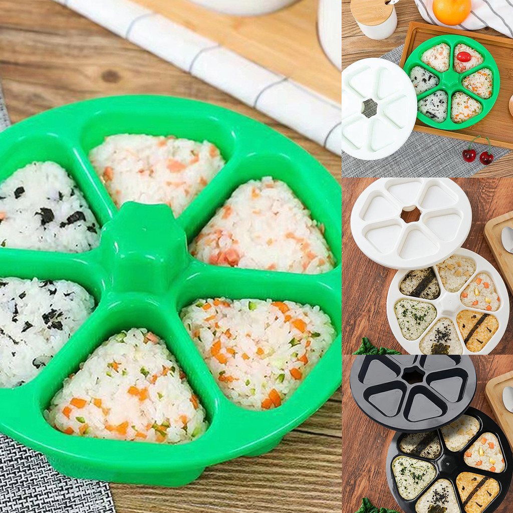 (Polaris) Sushi Mold Lunch Triangle Rice Ball Mold Lunch Box Rice Ball ...