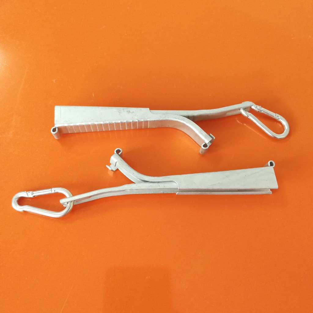 Curved Clip Wedge Rivet Connector S-Shaped Fixture Optical Fiber Anchor ...