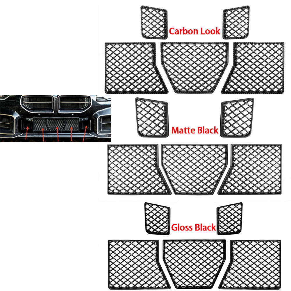 [SUNAGE] 5 Pack Car Front Bumper Center Lower Grille Mesh Guard for BMW ...