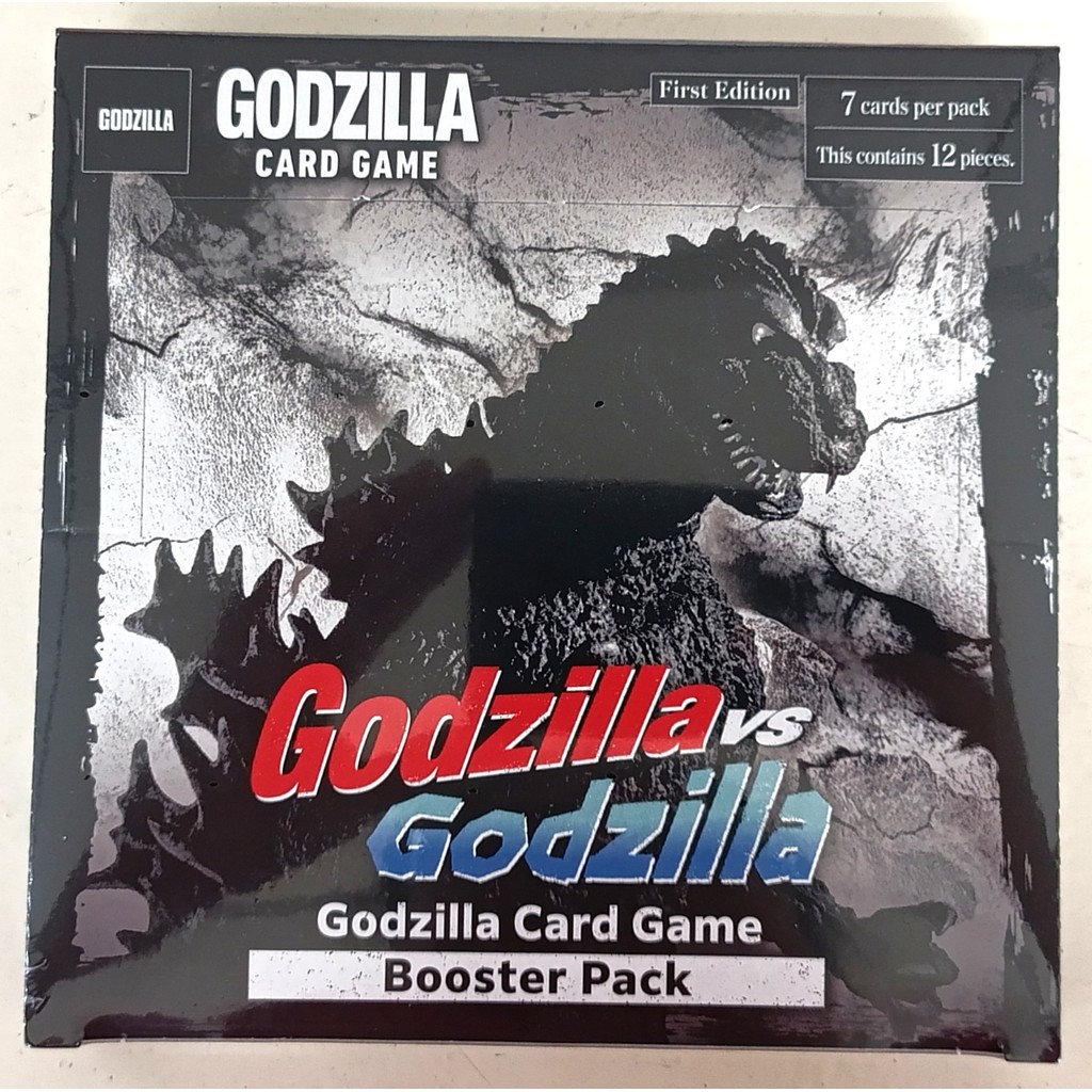 Godzilla Card Game Booster Pack 01: Godzilla vs Godzilla 12s | Shopee ...