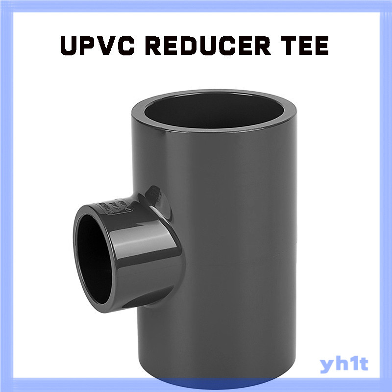 UPVC Reducing Tee Water Pipe Opening PVC Pipe Plastic Inner Plug Right ...