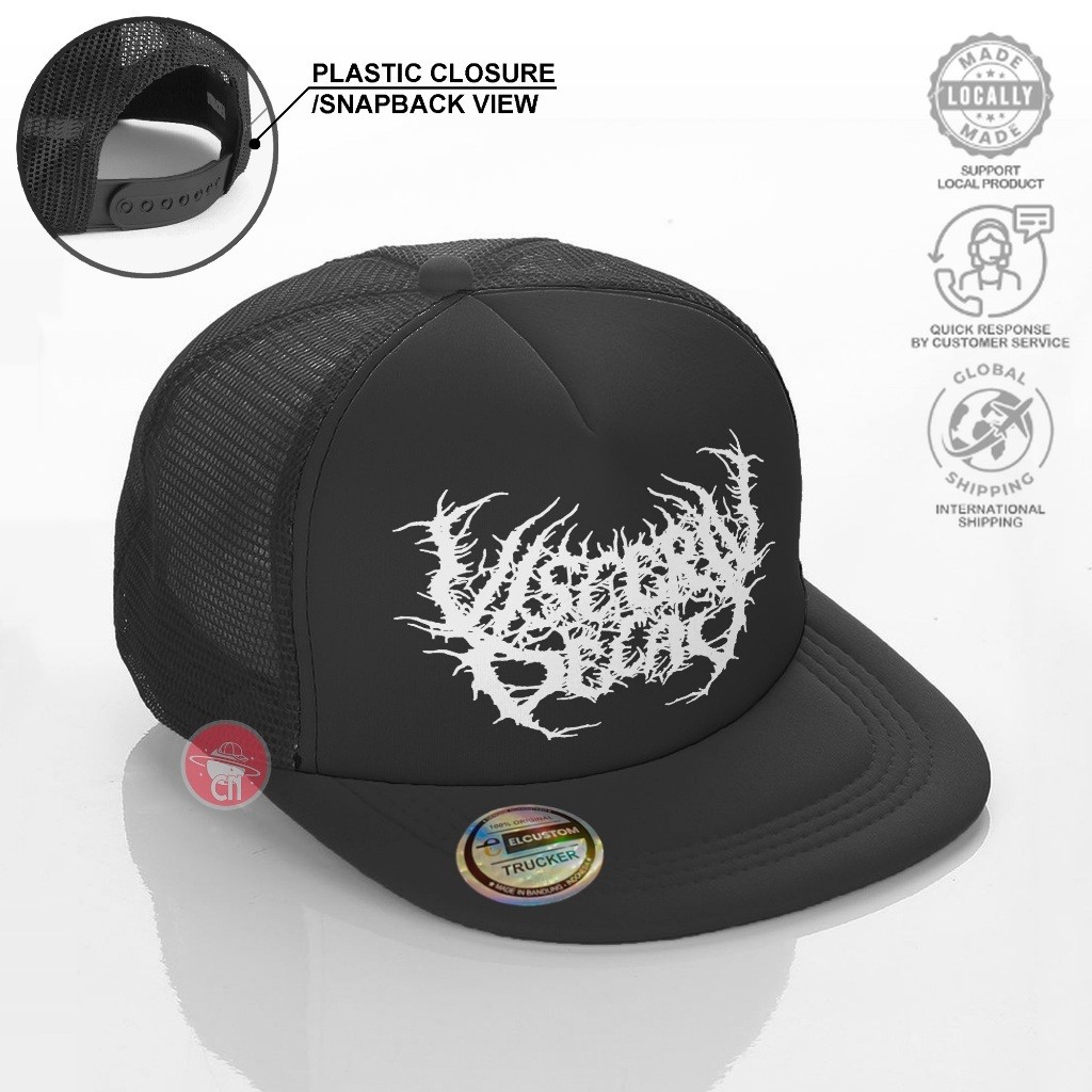 Visceral - Death Metal /Trucker Hat Mesh Hat /Trucker Hat Baseball Cap ...