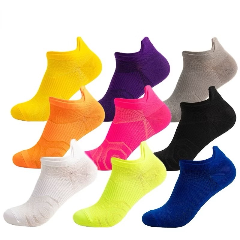 Professional outdoor sports socks men and women fitness running socks ...