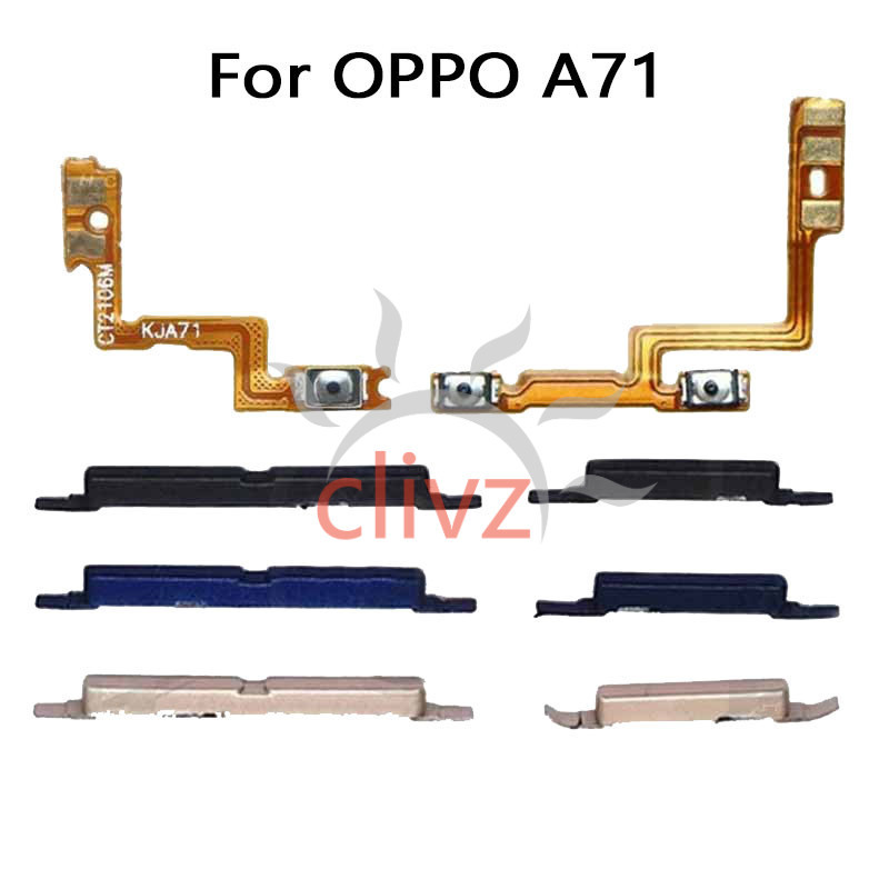Power on off volume flex For OPPO A71 Up Down Flex Cable Side Button ...