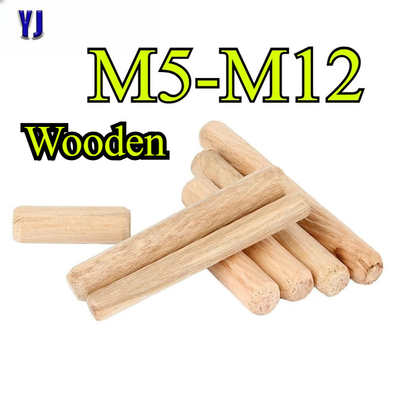 Wooden Dowel /Dowel Pin/Wooden Dowel Pin/Dowel Stick M5/M6/M8/M10/M12 ...