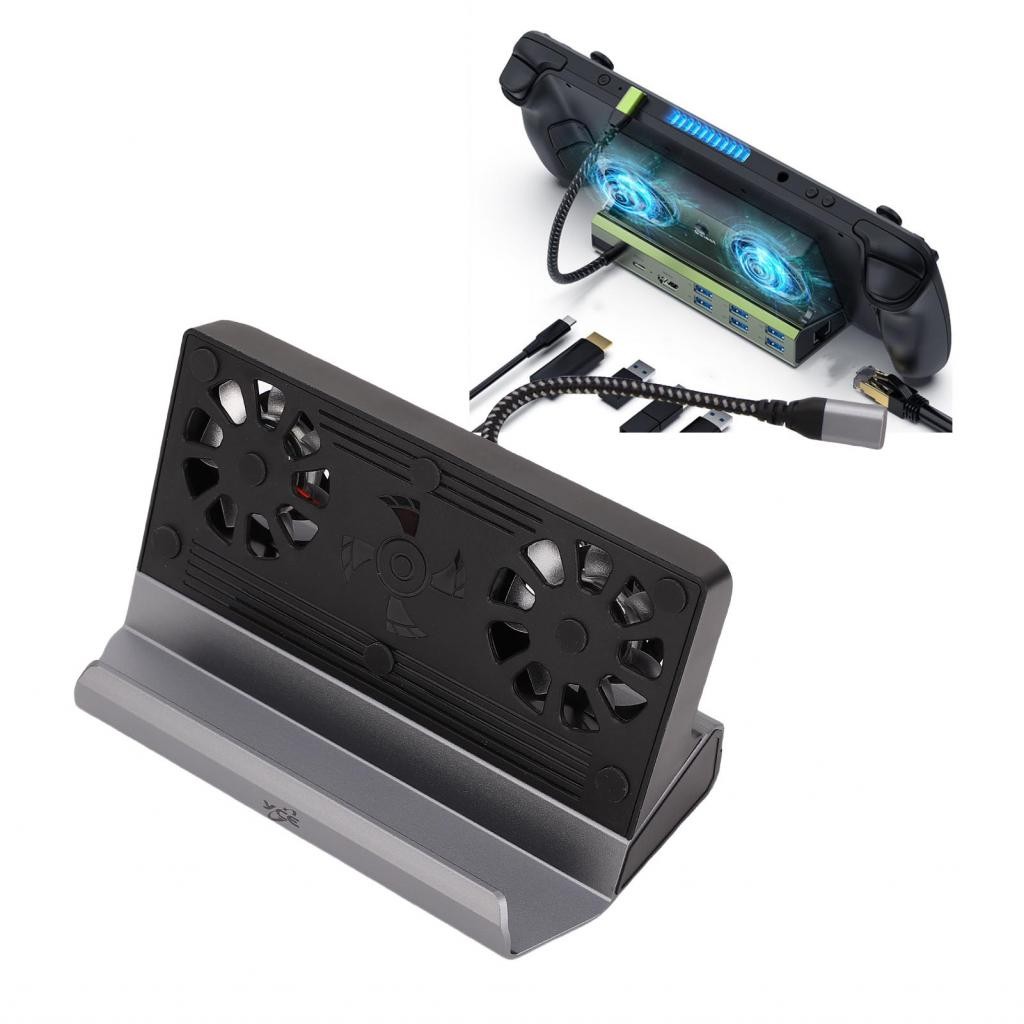 haichao-ph Docking Station for Steam Deck and ROG Ally with Dual ...