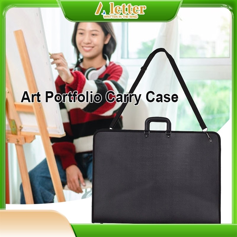 A3 Art Portfolio Case Carry Bag,Portfolio Expanding Folder File, File ...
