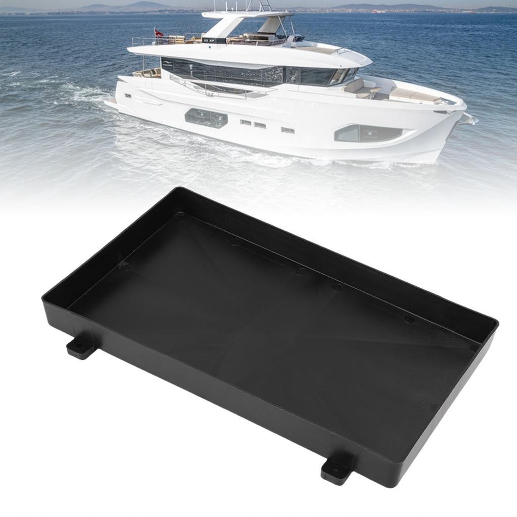 haichao-ph RV Battery Tray Marine Boat Holder with Hold Down Strap ...