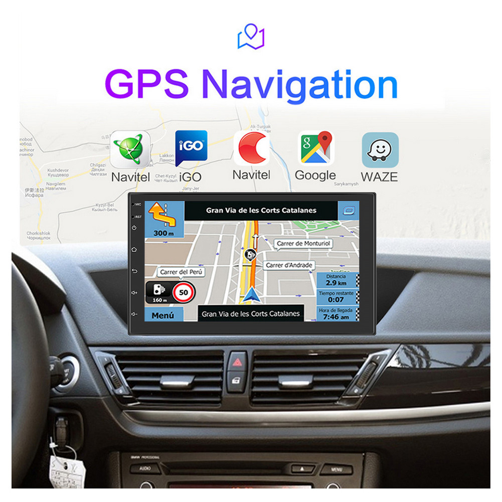 7/9/10 Inch MP5 Player Bluetooth-Compatible USB 4GB RAM+32GB ROM FM ...