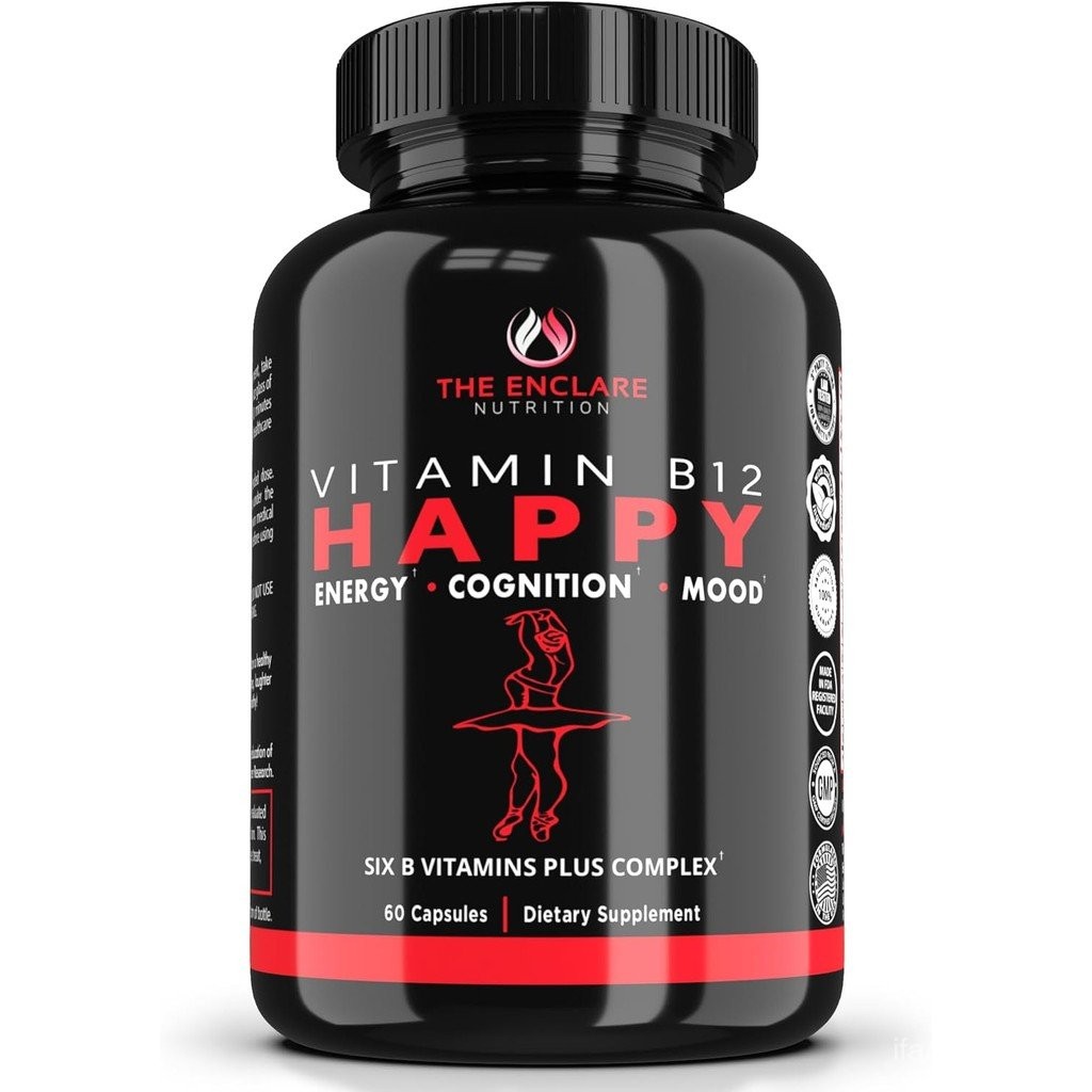 THE ENCLARE NUTRITION Vitamin B12 - Vitamin B Complex with Vitamin C ...