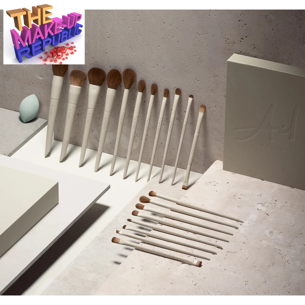 AUTHENTIC MORPHE Morphe x Ariel Signature Look face and eye brush set ...