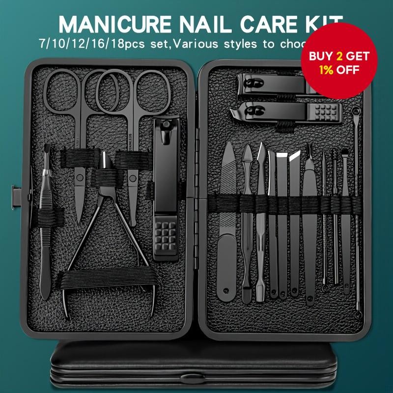 Manicure Kit Personal Care Tools Accessories Finger and Toe Nail ...