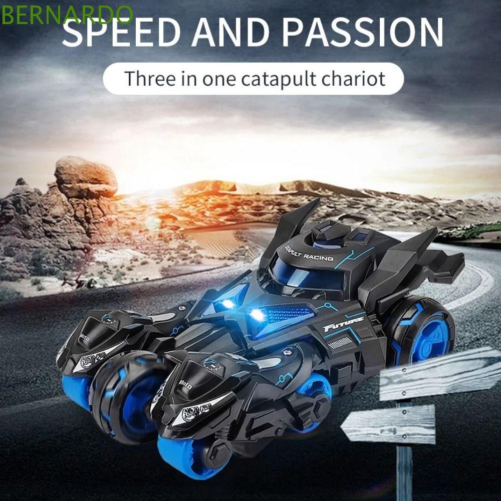 BERNARDO1 Motorcycle Ejector Car Model, 1:32 Inertia Kids Pull Back Car ...