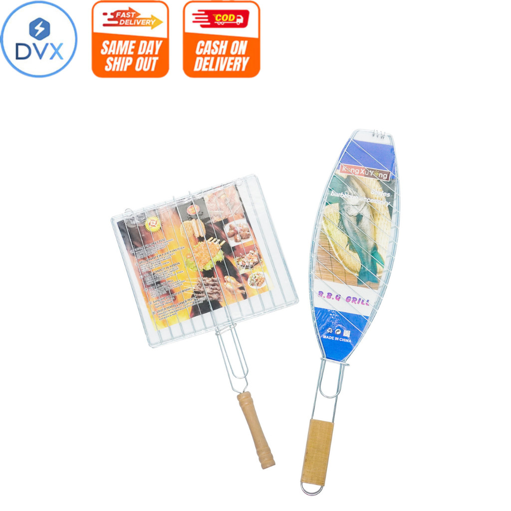 COD DVX Barbecue Grill - hand held Portable Fish BBQ Griller Parilla ...