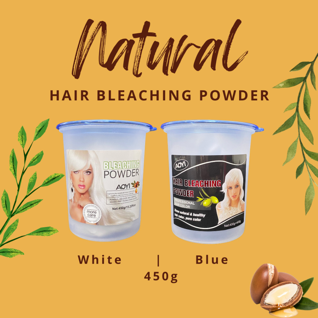 Hair Bleaching Powder Hair Bleach With Argan Oil and Olive Oil For ...
