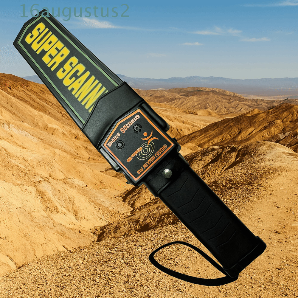 [COD] Metal Detector, High Sensitivity 360° Scan Handheld Antenna ...