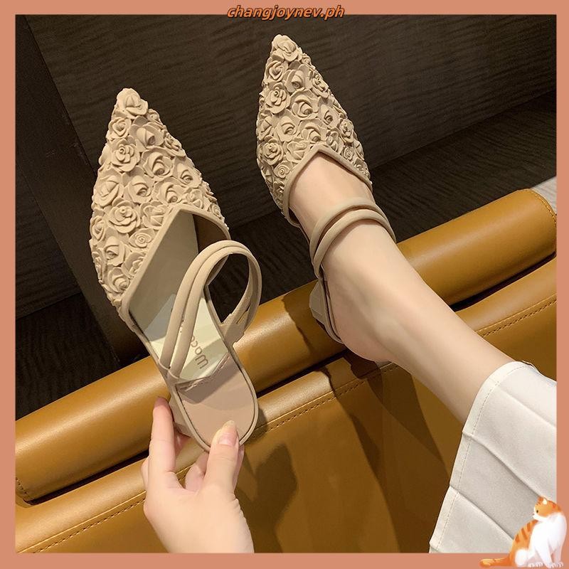 Summer Fashion Women's Shoes Half Women's Wedge Heel Korean Version ...