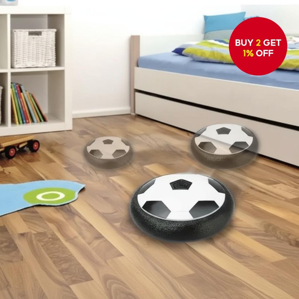 Children's Electric Levitating Soccer Ball with LED Flash Lights Hover ...