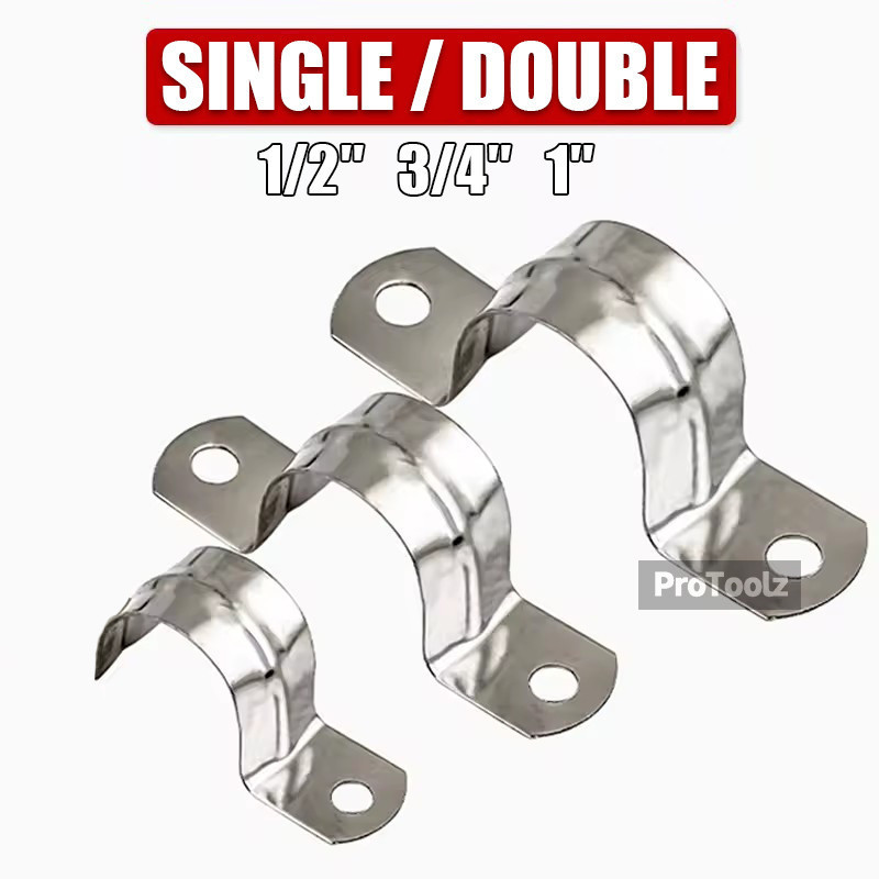 Metal Conduit Clamp GI Clamp 1/2’’,3/4’’,1’’ Single/Double Side ...