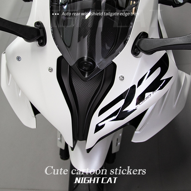 Motorcycle Imitation Racing Head Double R Stickers Promise Money ...