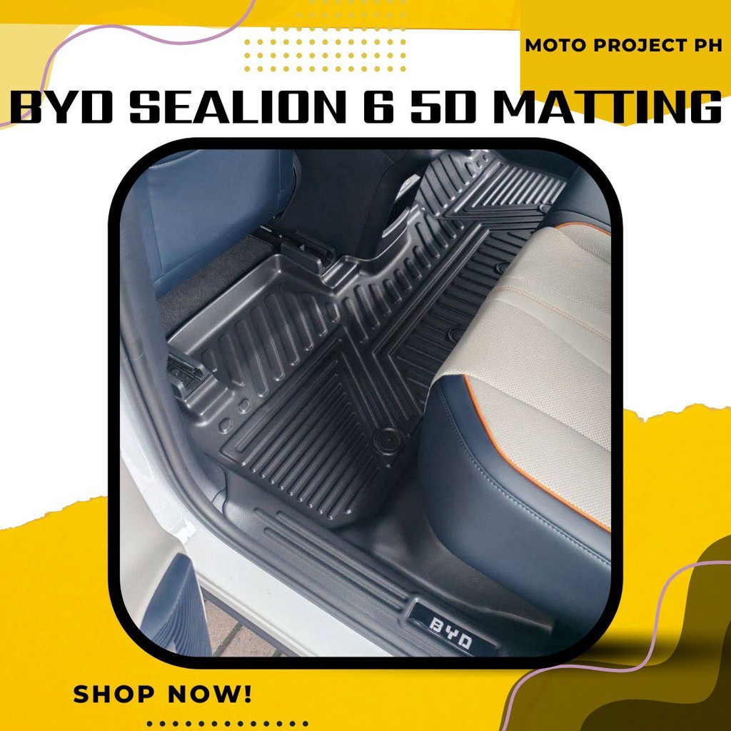 BYD Sealion 6 5D Deepdish Matting – Premium All-Weather Custom Car ...