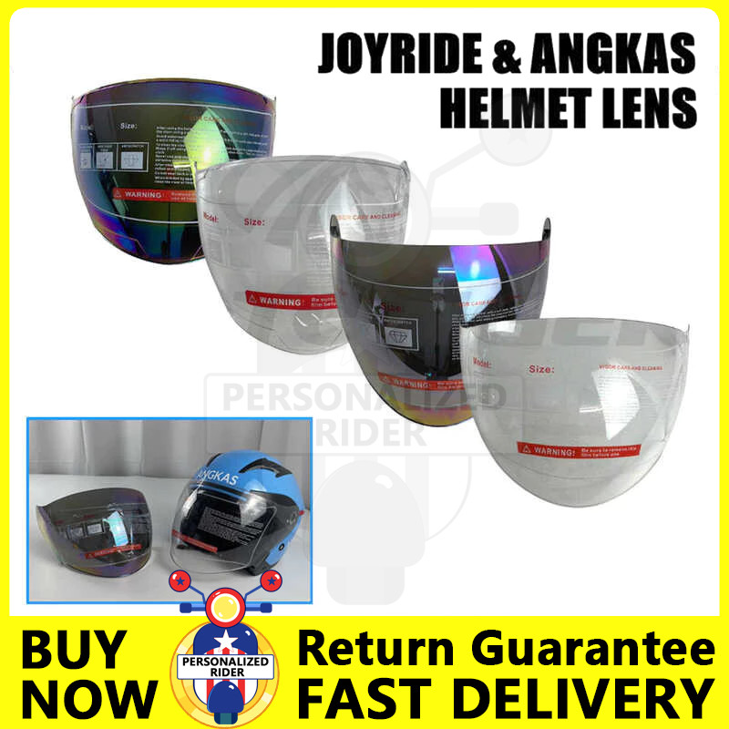 JOYRIDE & ANGKAS Visor Clear/Tinted Motorcycle Helmet Lens | Shopee ...