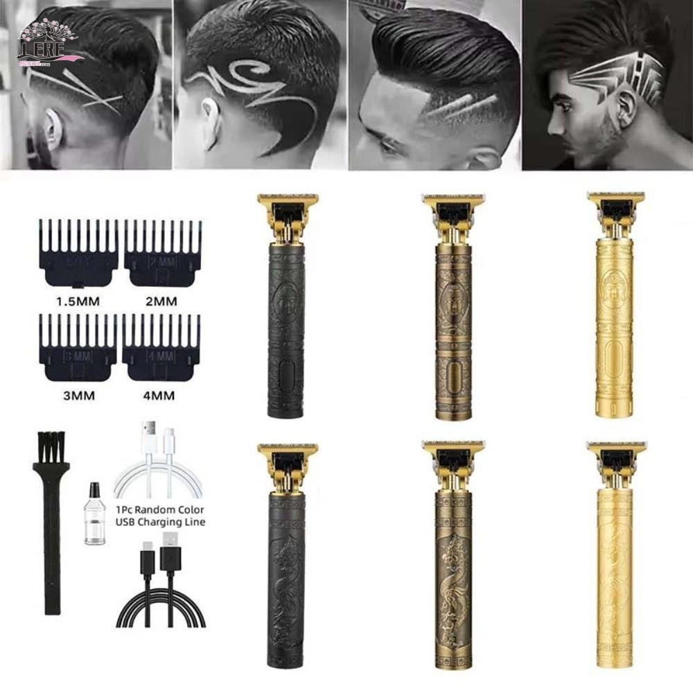JEREMY1 Electric Hair Clipper, Hair Cutting|4 Limiting Combs Men's Hair ...