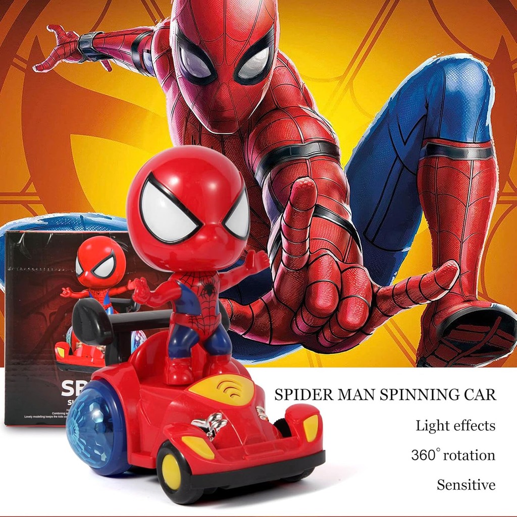 Musical Go-Kart Toy Dancing Spider Toy Musical Robot Toy Spin ...