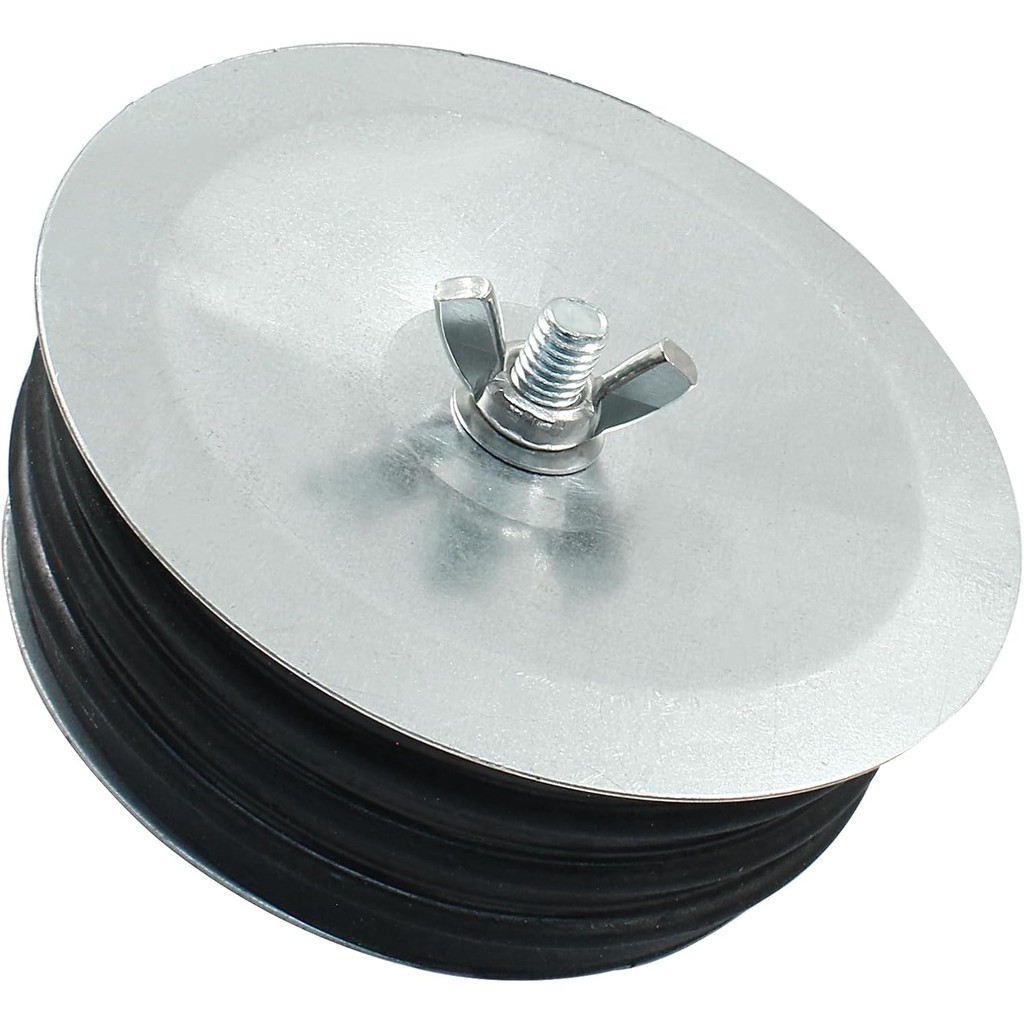 5 Inch Sewer Cleanout Cap, Durable Mechanical Test Plug Metal Sewer ...