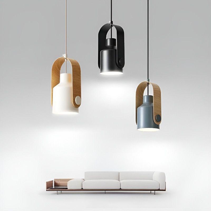 Bedside Pendant Light, Adjustable Angle Light Luxury Long Line Pendant ...
