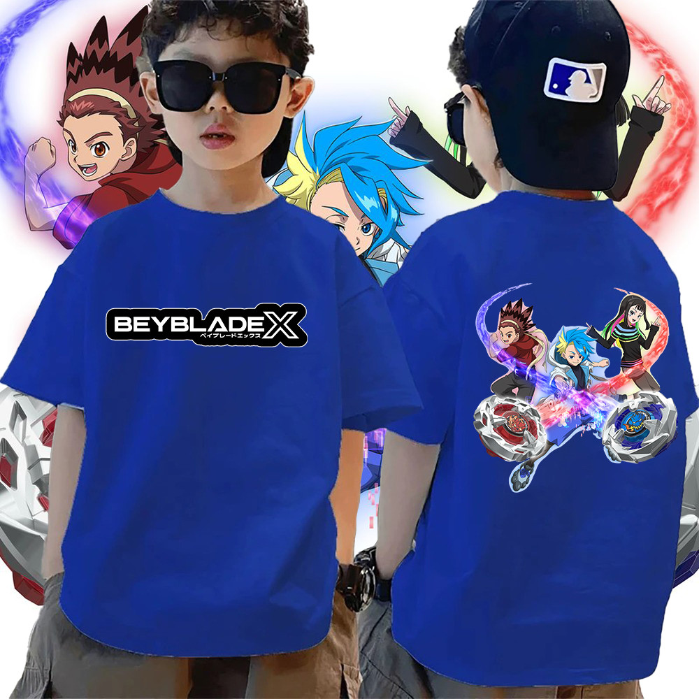 2025 BEYBLADE X T Shirts for Kids 8 Colors Streetwear Hip Hop Tee Shirt ...