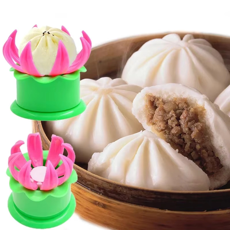 Steamed Stuffed Bun Making Mold Plastic Baozi Dumpling Molds Chinese ...